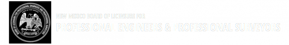 ENGINEERING APPLICATIONS & FORMS | New Mexico Board of Licensure for ...